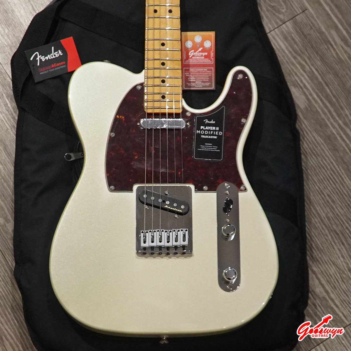 Fender Player II Modified Telecaster Olympic Pearl – Gooswyn Guitar