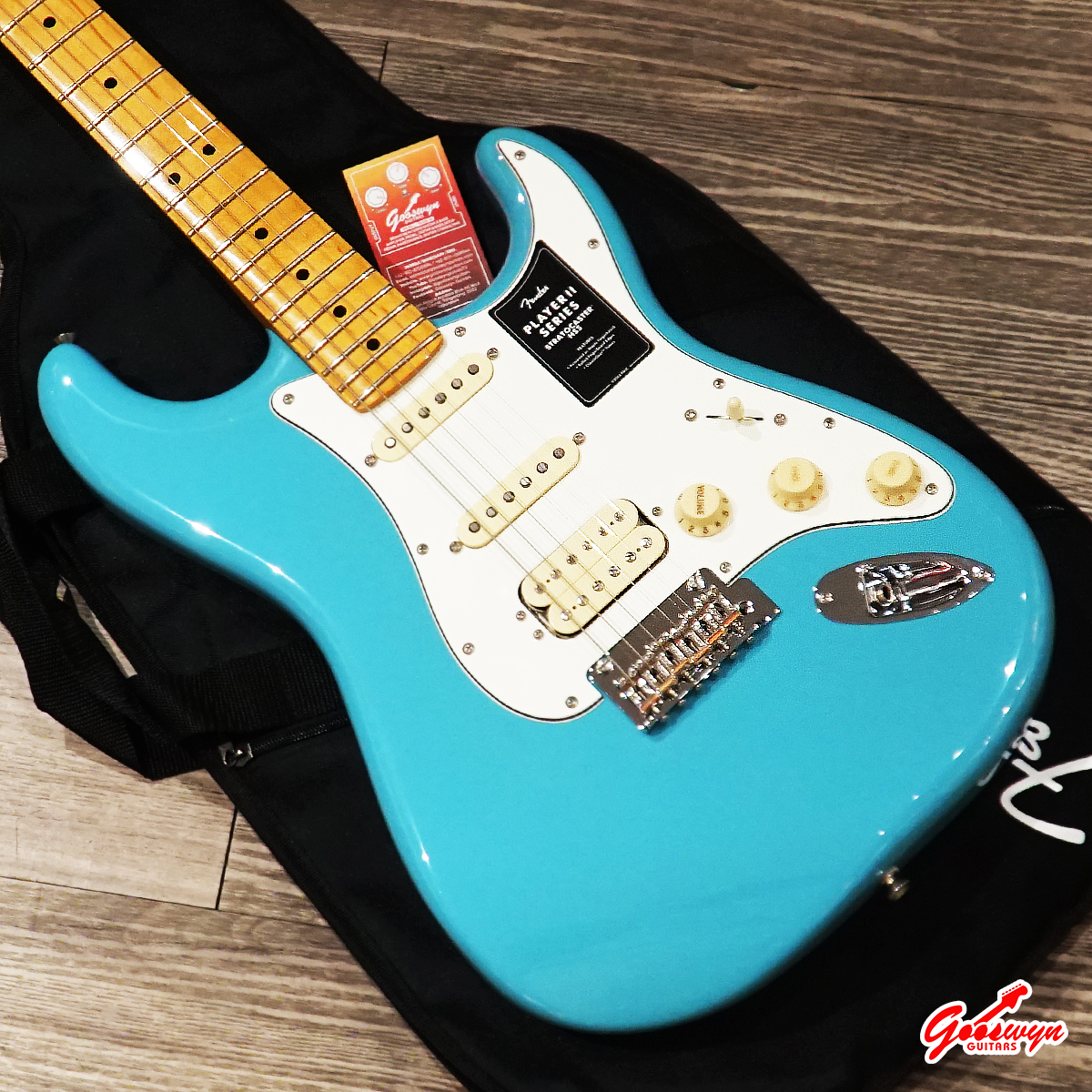 Fender Player II Stratocaster HSS Aquatone Blue 2024 – Gooswyn Guitar